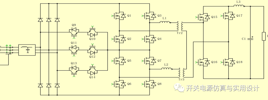 初识SWISS Rectifier 一种新颖的三相BUCK类PFC-电源网星球号